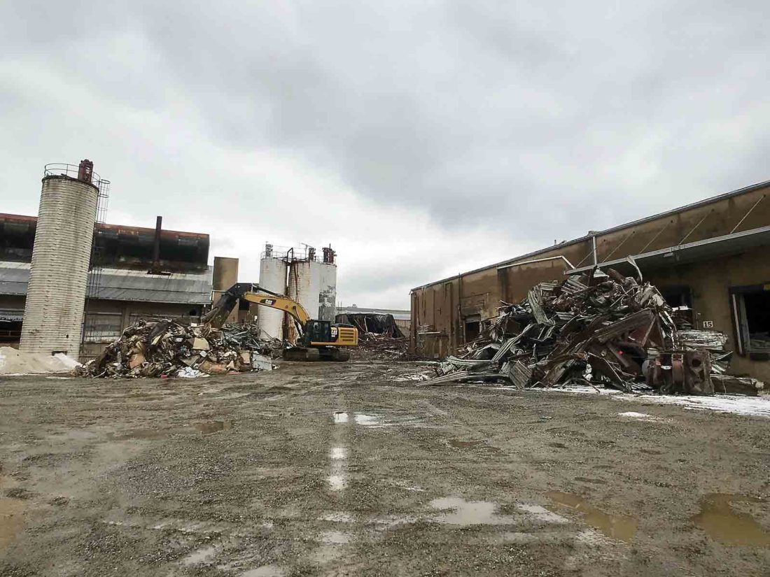 Chris Fenton watches as grandfather’s factory is torn down | News ...